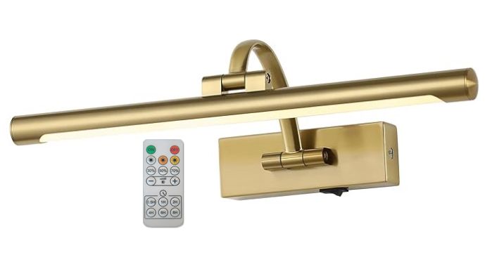 PICTURE LIGHT BRASS