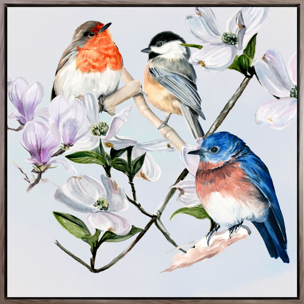 Canvas Paintings For Beginners Birds